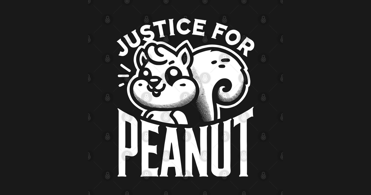 Justice For Peanut The Squirrel - Justice For Peanut - T-Shirt | TeePublic