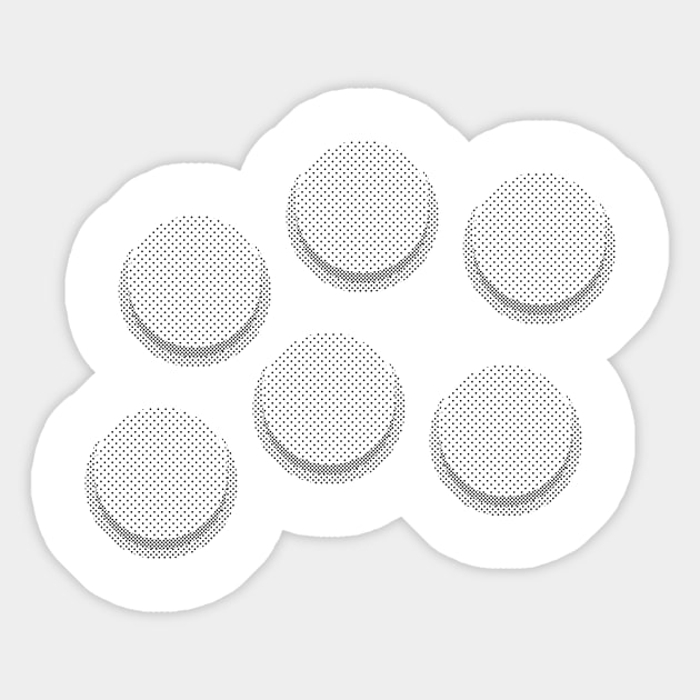 Arcade Button Layout - Arcade - Sticker | TeePublic