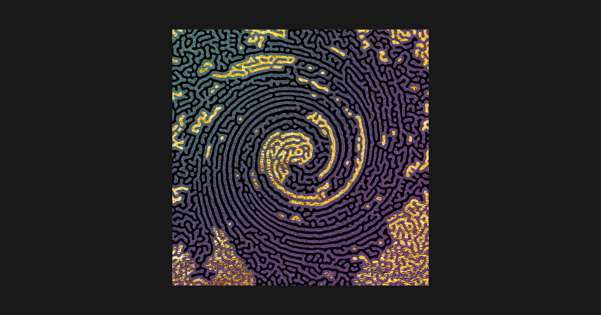 Dark Whirlpool Mesmerize Bermuda Triangle - Pattern - T-Shirt | TeePublic