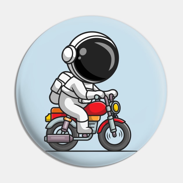 Cute Astronaut Riding Motorcycle Cartoon - Cute Astronaut Riding ...