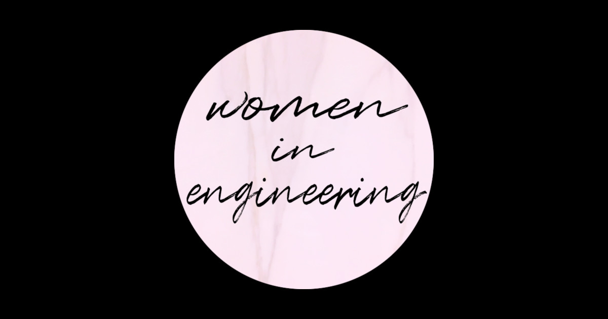 women in engineering pink marble - Women In Engineering - Sticker ...