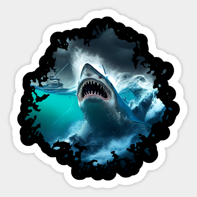 Meg 2 The Trench - Meg 2 - Sticker | TeePublic