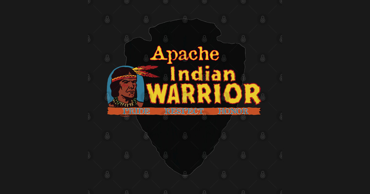Indigenous People Apache Native American Indian Warrior Proud Honor ...
