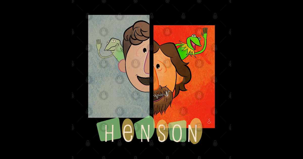 Henson - Jim Henson - Sticker | TeePublic
