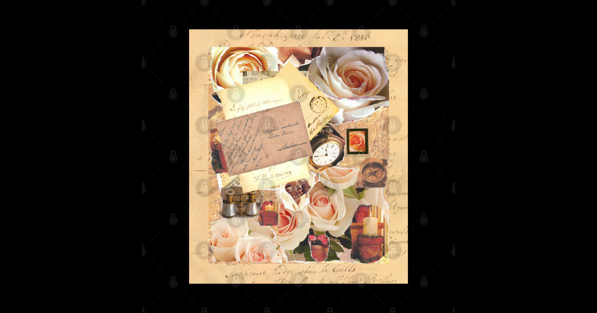 Nostalgia Collage - Nostalgia Collage - Sticker | TeePublic