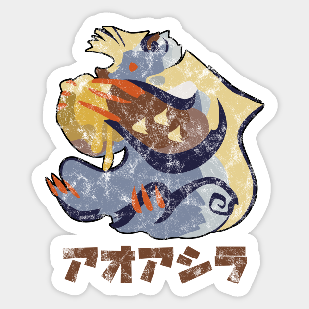 Monster Hunter Rise Arzuros Kanji Icon - Monster Hunter - Sticker ...