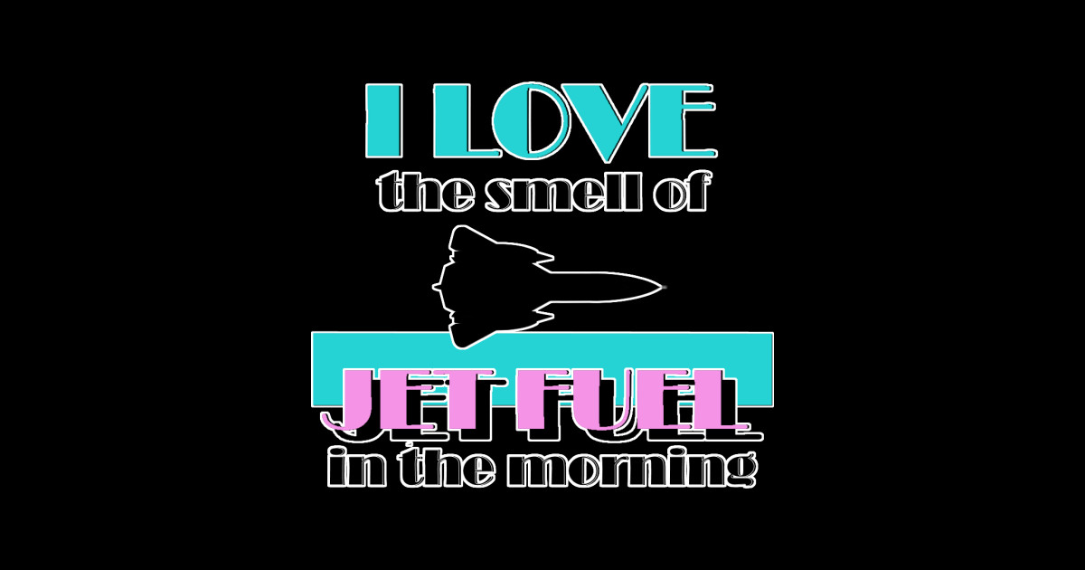 MV Love the smell of Jet Fuel - Miami Vice - Sticker | TeePublic