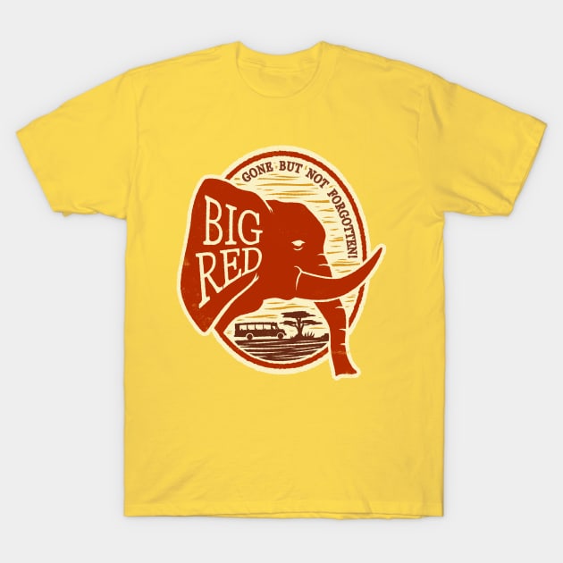 Big Red - Disteemonth - T-Shirt | TeePublic