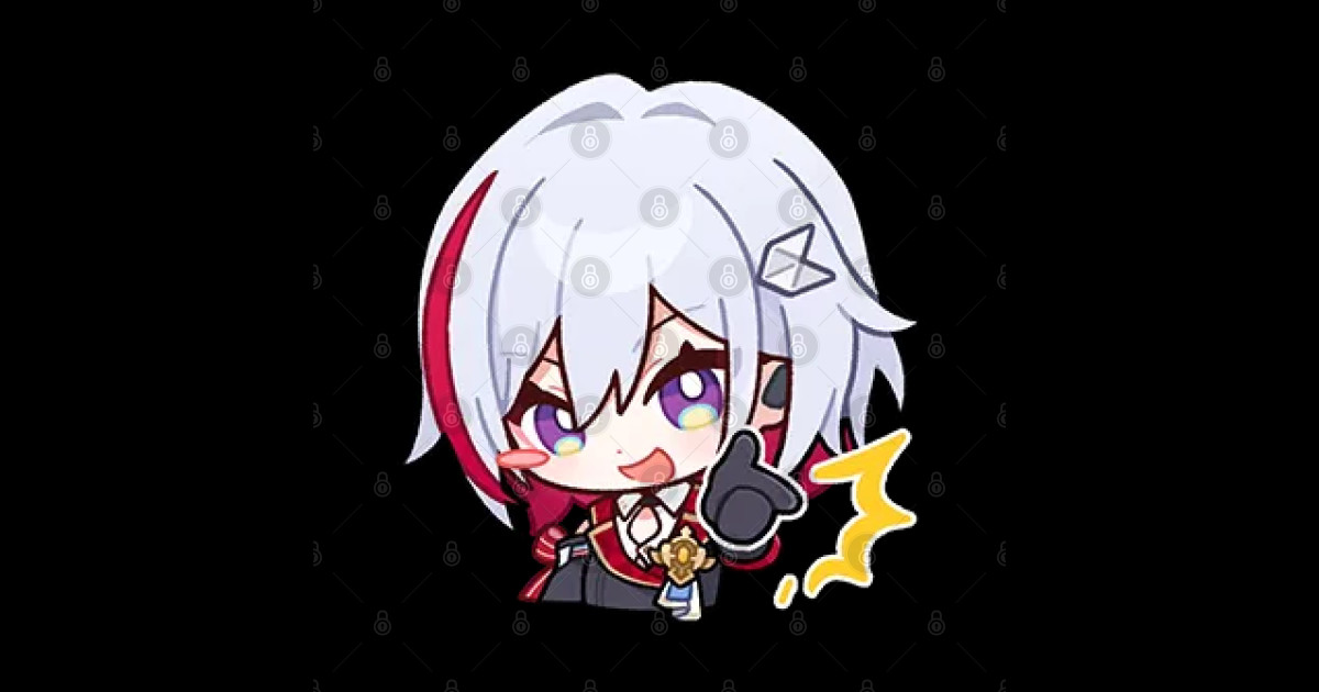 Honkai Star Rail Chibi Topaz 3 Honkai Star Rail Sticker Teepublic
