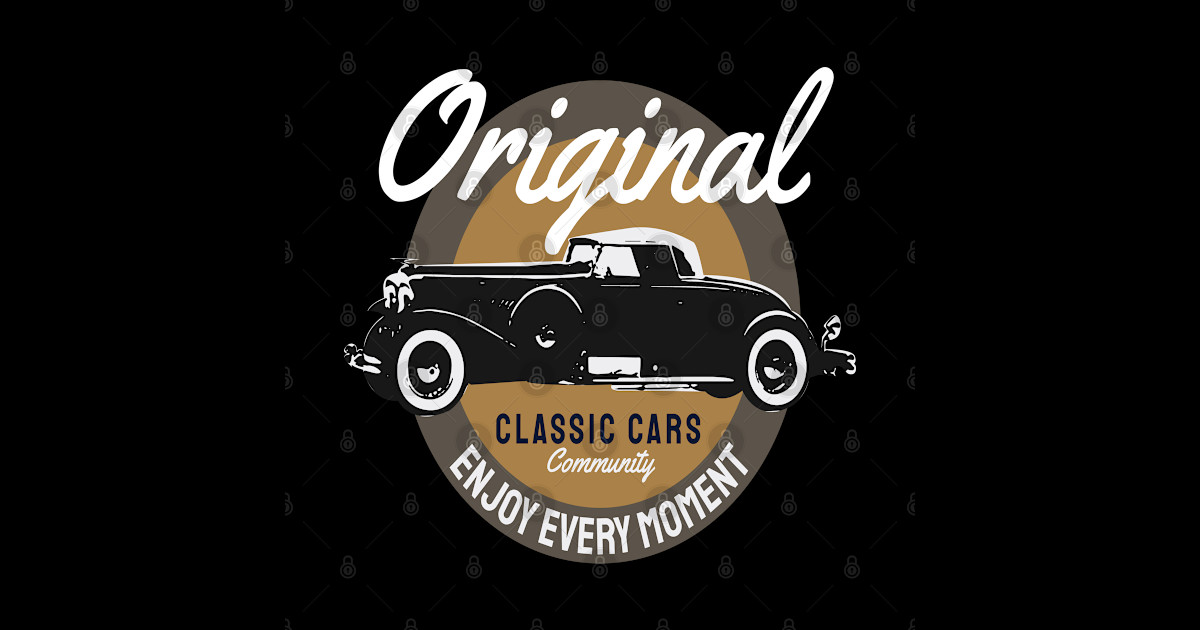 Classic Cars Community - Classic Car Lover - Sticker | TeePublic