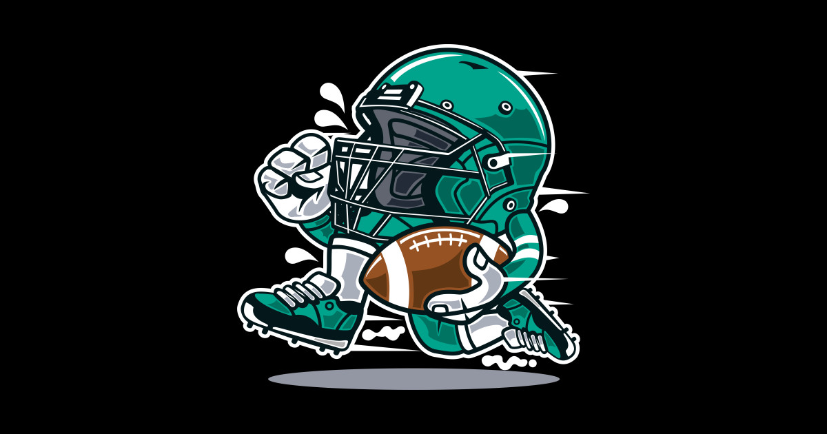Football Dash - Football - Sticker | TeePublic