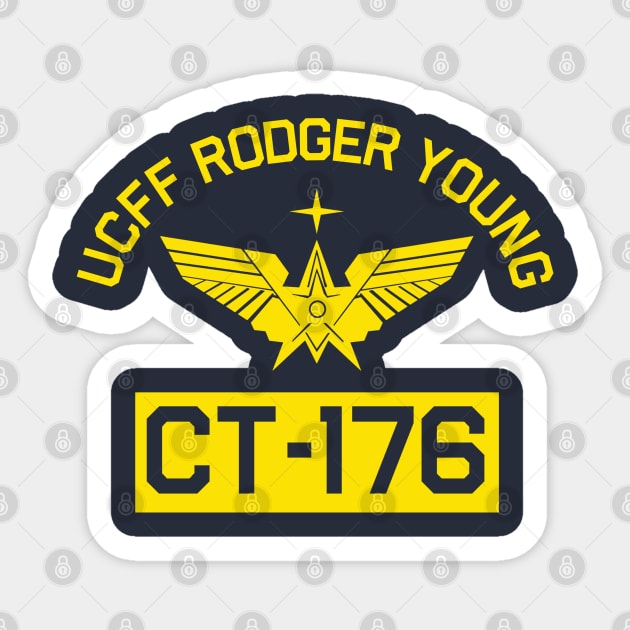 Rodger Young CT-176 - Starship Troopers - Sticker | TeePublic