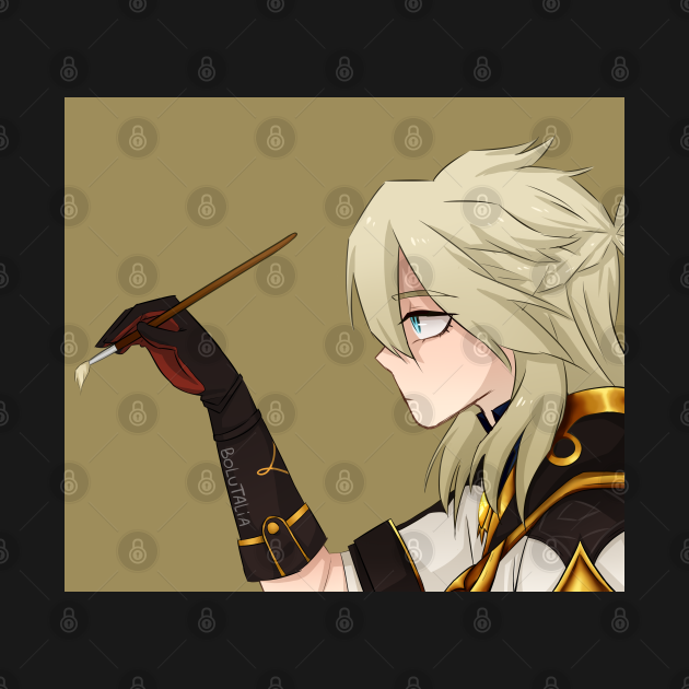 Albedo Genshin Impact FANART - Genshin Impact - T-Shirt | TeePublic