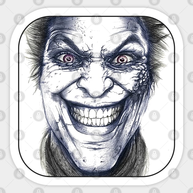 joker hand drawing graphic design and drawing by ironpalatte - Joker ...