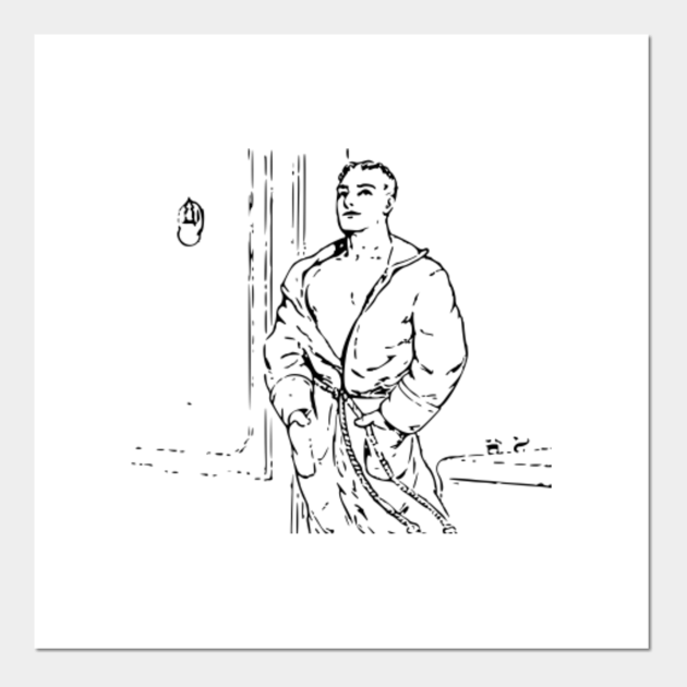 LIMITED EDITION. Exclusive Man In Robe - Man In Robe - Posters and Art ...