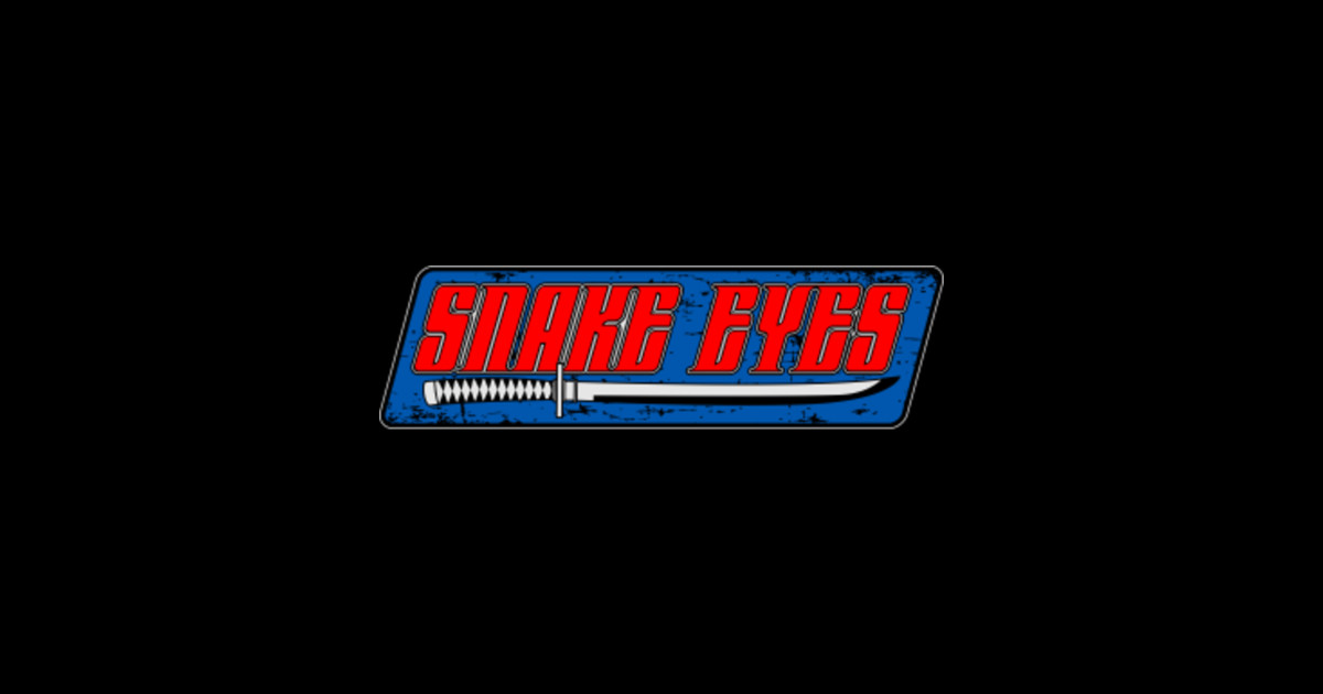 Snake Eyes - Snake Eyes - Sticker | TeePublic