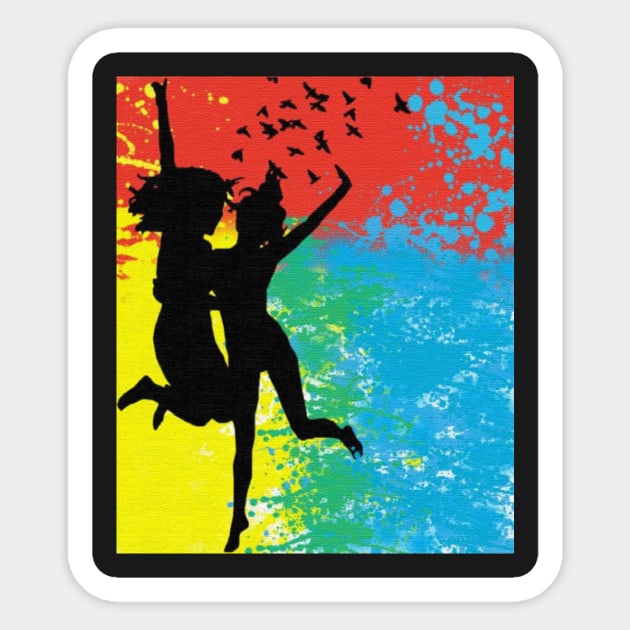 all time low - with background - All Time Low - Sticker | TeePublic