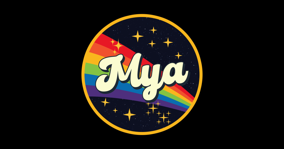 Mya // Rainbow In Space Vintage Style - Mya - Posters and Art Prints ...