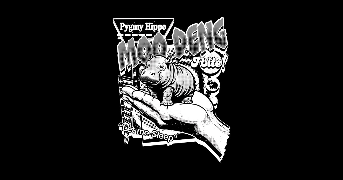 Moo Deng - Moo Deng - Posters and Art Prints | TeePublic