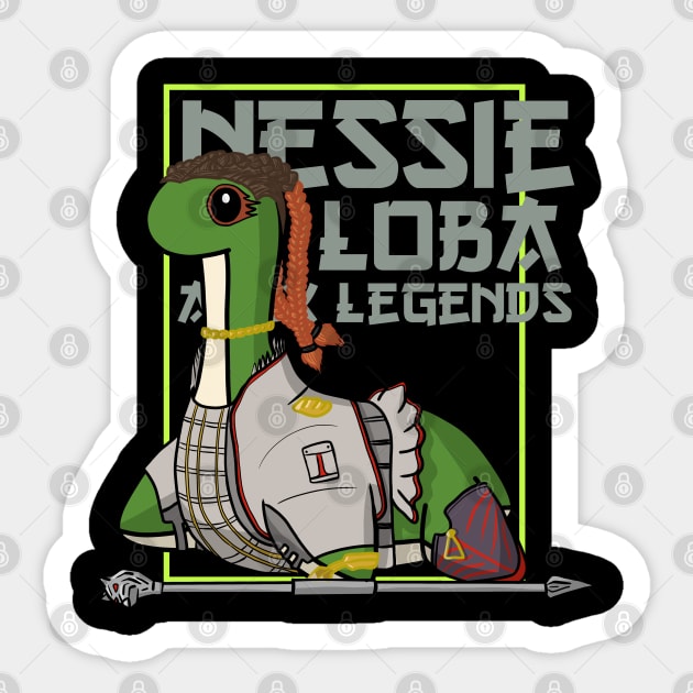 Nessie Loba Apex Legends - Apex Legends - Sticker | TeePublic