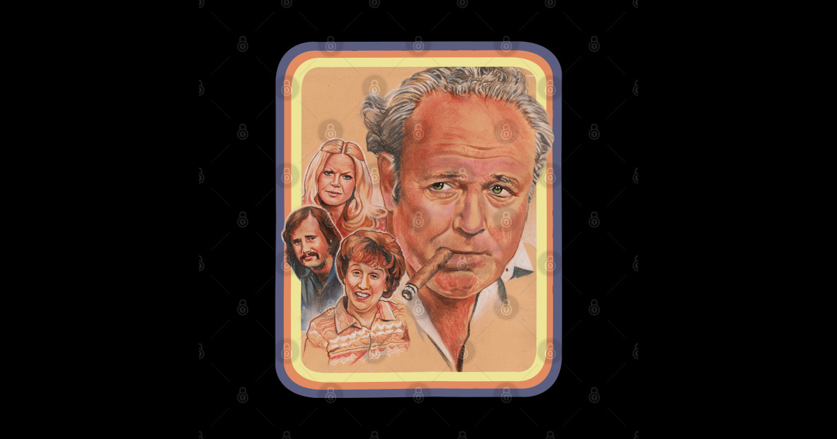 Archie - Archie Bunker - Sticker | TeePublic