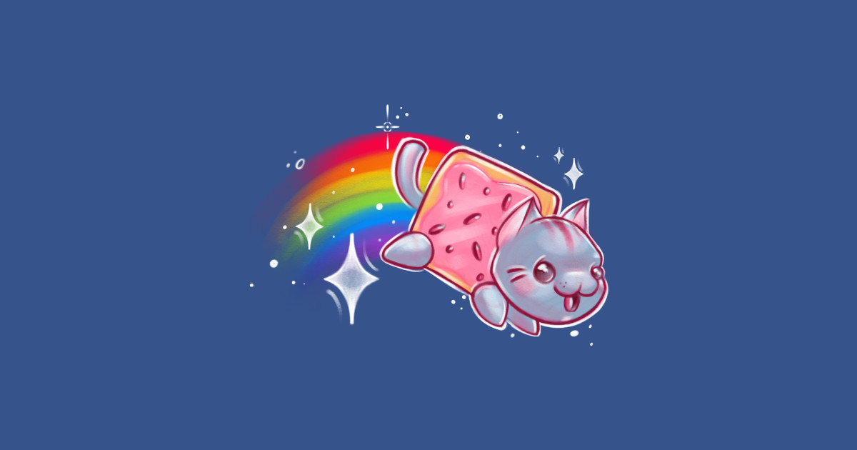 Nyah Cat Kawaii - Cat - T-Shirt | TeePublic