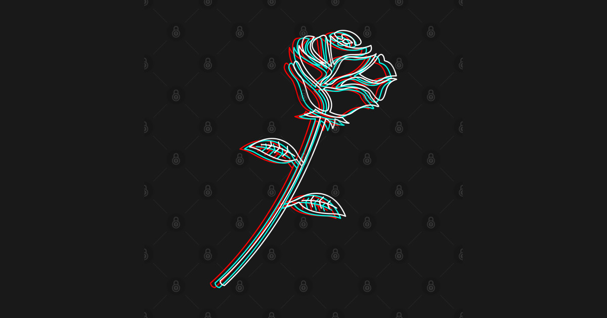 AESTHETIC ROSE CLASSIC 3D GLITCH - Aesthetic Rose Classic 3d Glitch - T ...