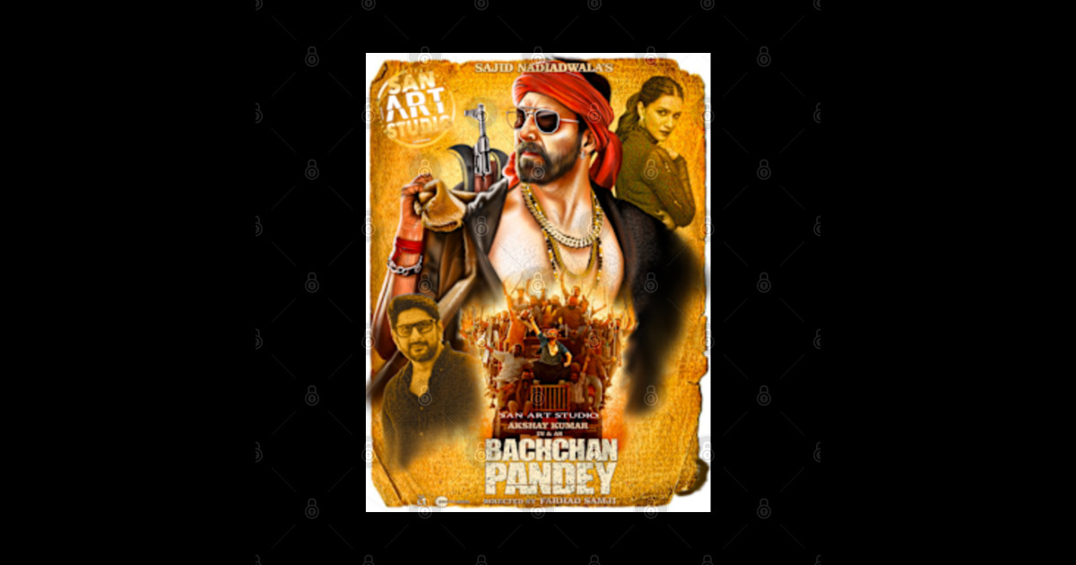 Bachchan Pandey Artwork - Akshay Kumar - Sticker | TeePublic