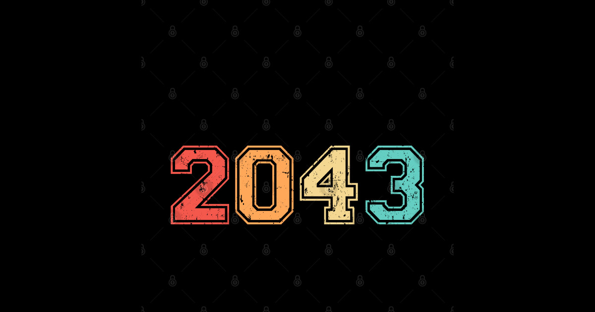 Class Of 2043 Retro Vintage Class Of 2043 T Shirt Teepublic