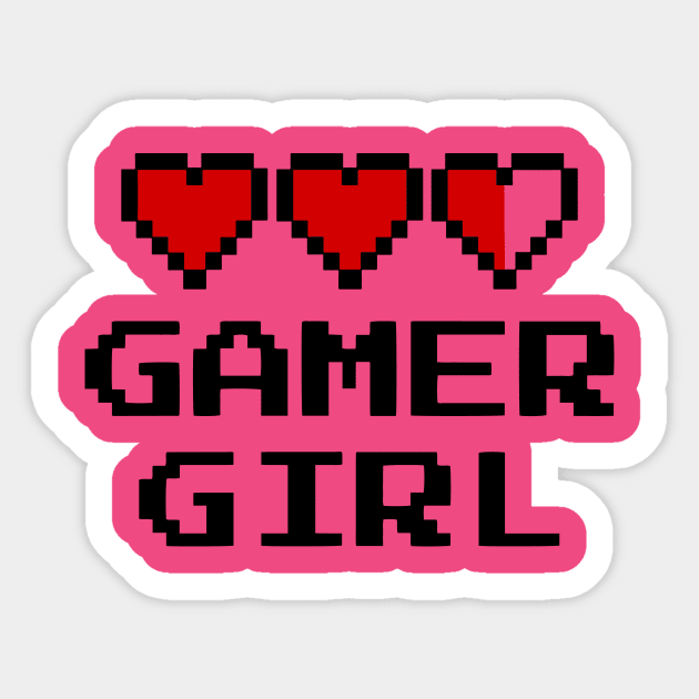 Gamer Girl - Gamer - Sticker | TeePublic