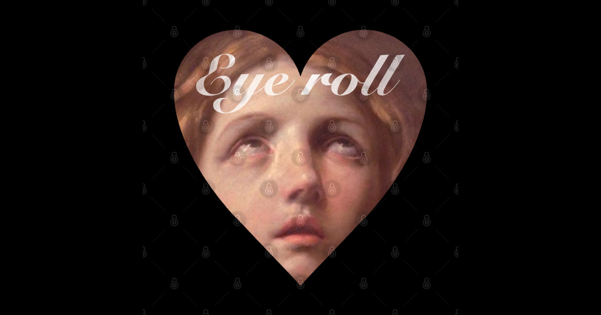 Eye Roll Vintage - Eyeroll - Sticker | TeePublic