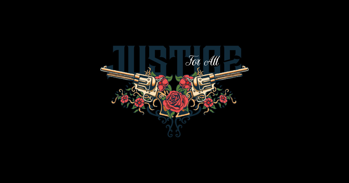 Revolving Rose Justice - Tattoo - Sticker | TeePublic