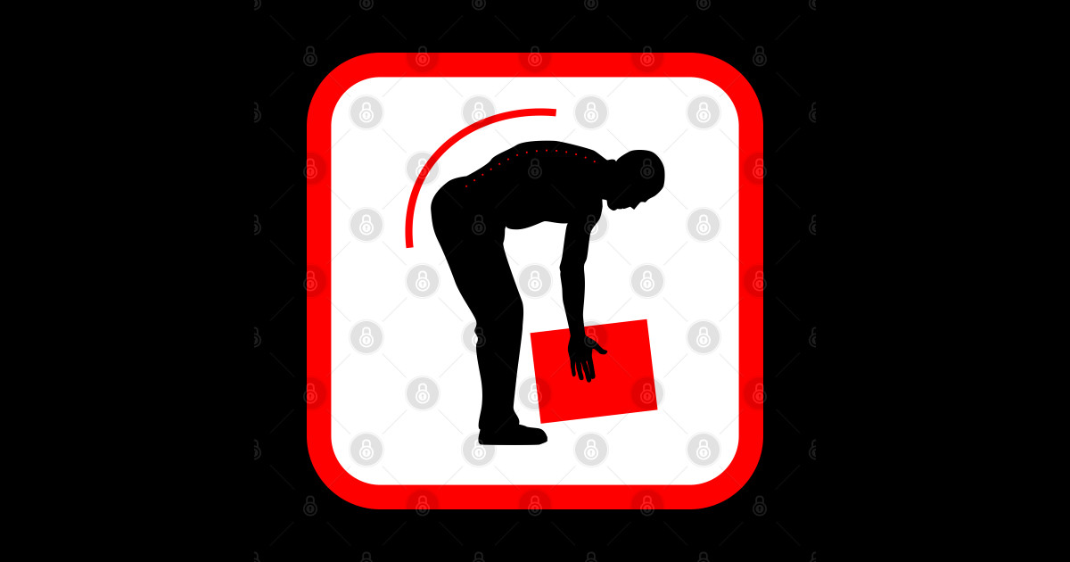 Safe manual handling. - Training - Sticker | TeePublic Safe manual handling. - Training - Sticker | TeePublic