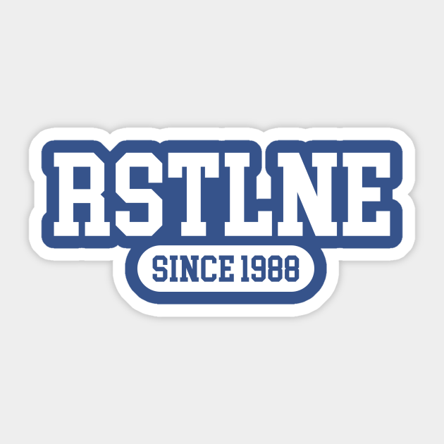 RSTLNE - Since 1989 - Game Shows - Sticker | TeePublic