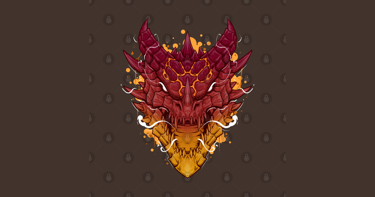 Fire Guardian - Dragon - T-Shirt | TeePublic