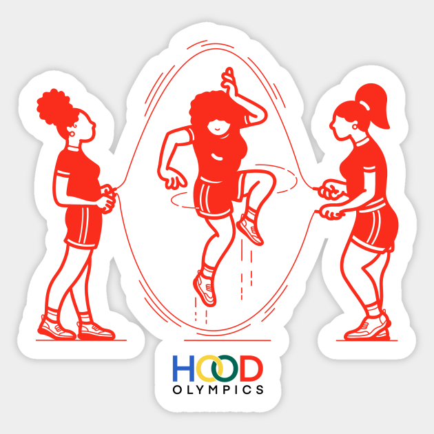 Double Dutch - Black Artwork - Sticker | TeePublic