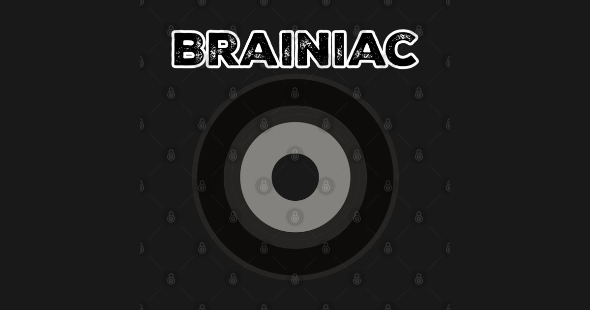 Brainiac / Classic Circle Style - Brainiac - T-Shirt | TeePublic