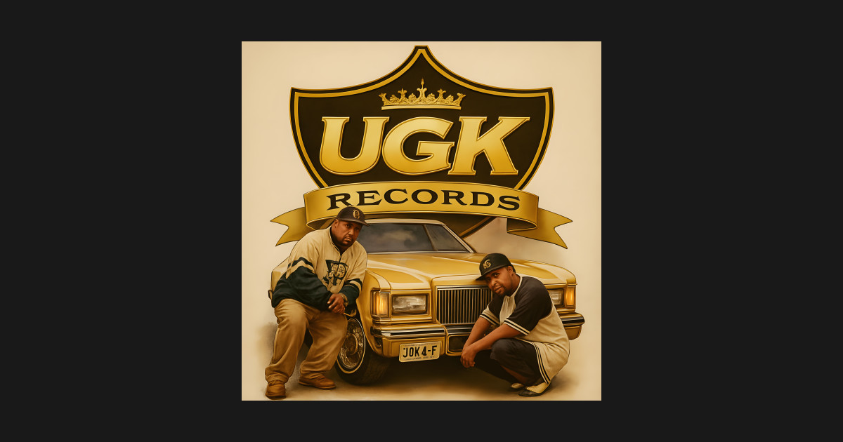 Ugk Icons With Sedan - Ugk Iconic Duo - T-Shirt | TeePublic