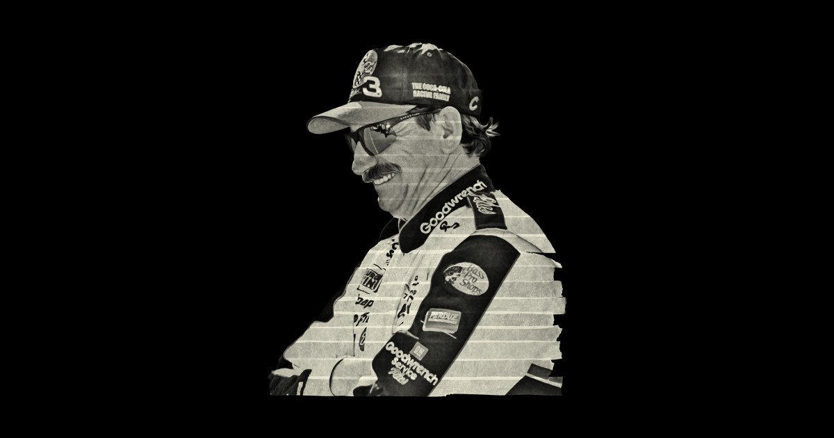 Dale Earnhardt - paper tape - Dale Earnhardt - Sticker | TeePublic