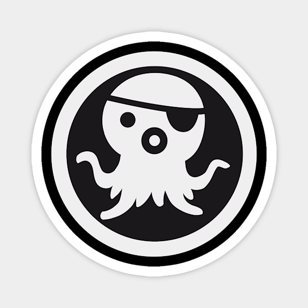 Octonauts - Pirate Logo - Octonauts - Magnet | TeePublic