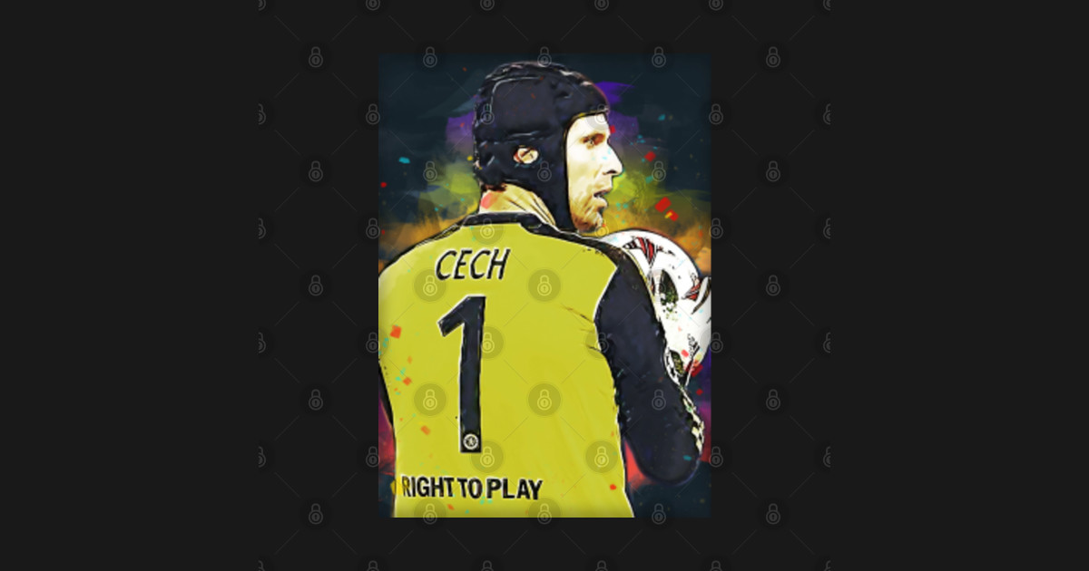 Petr Cech Chelsea Digital Painting - Petr Cech - Posters and Art Prints ...