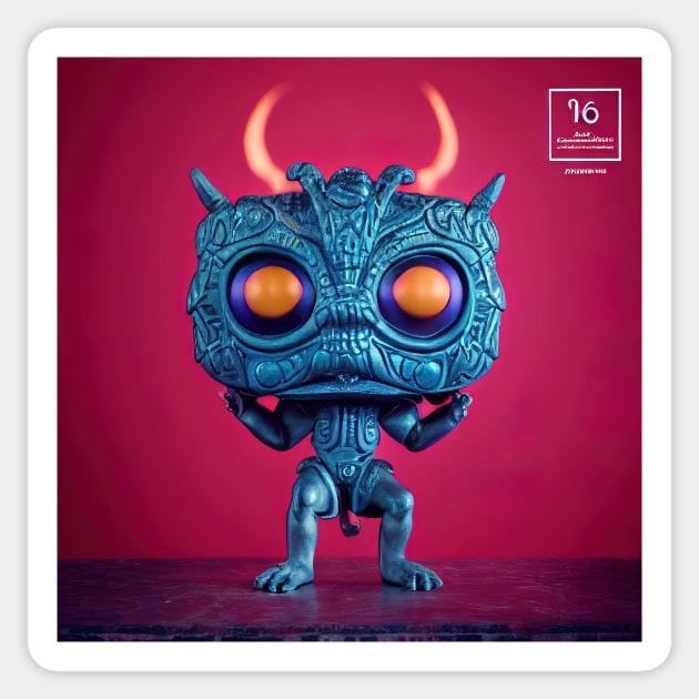 Ancient Gods & Demons (imaginary) Pops series - Ancient Gods - Sticker ...