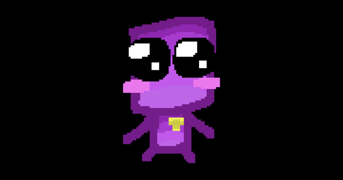purple guy chibi - Fnaf - Sticker | TeePublic
