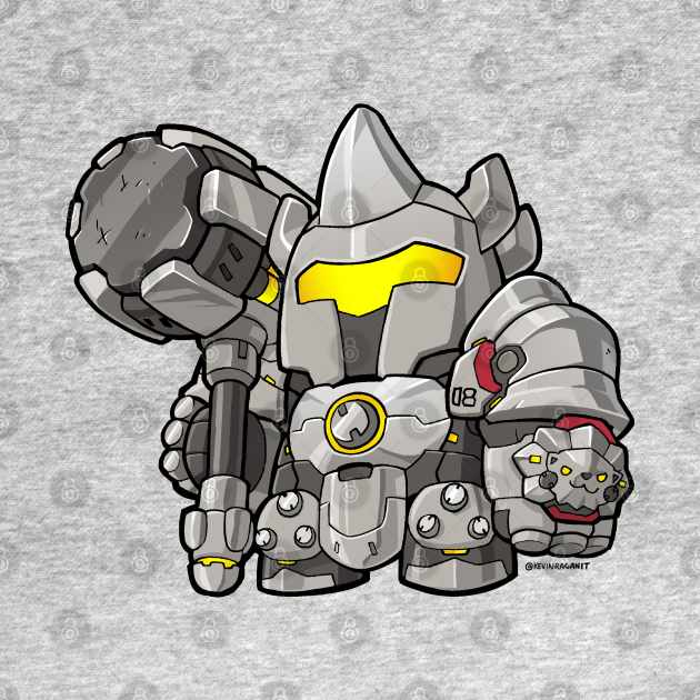 Lil Crusader - Reinhardt - T-Shirt | TeePublic