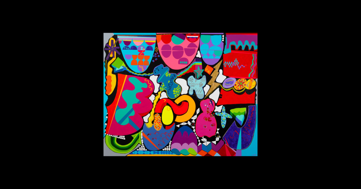 Its On The Tip Of My Tongue My Original Art My Original Art Sticker Teepublic