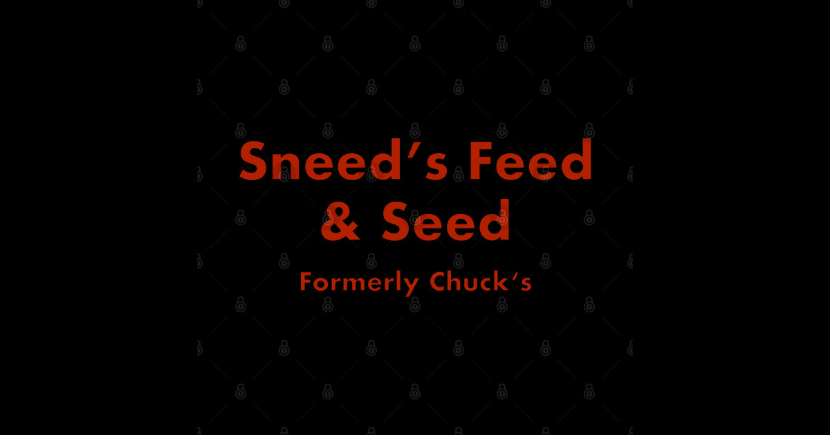 Sneed’s Feed & Seed (Formerly Chuck‘s) - Simpsons - Sticker | TeePublic