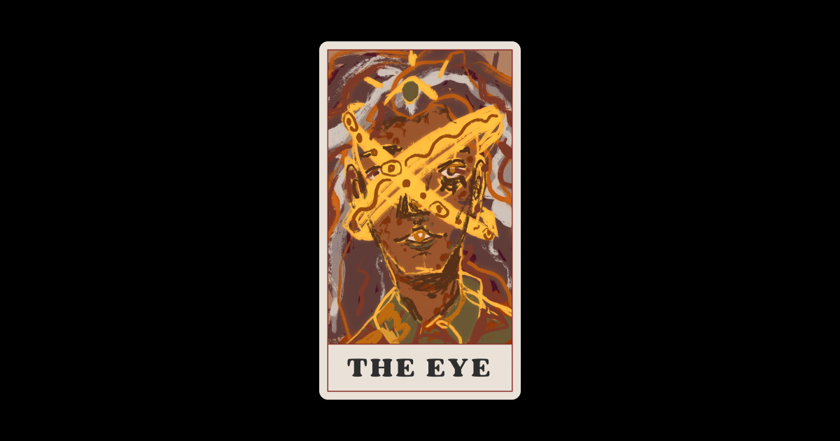 THE EYE tarot card - The Magnus Archives - Mol842 - Sticker | TeePublic