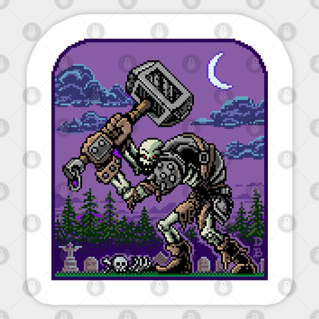 SKELETON BOSS Colorful Pixel Art with that retro RPG feel! - Pixel Art ...
