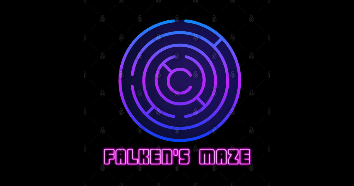 Falken's Maze.. Shall we play? - Movies - Sticker | TeePublic