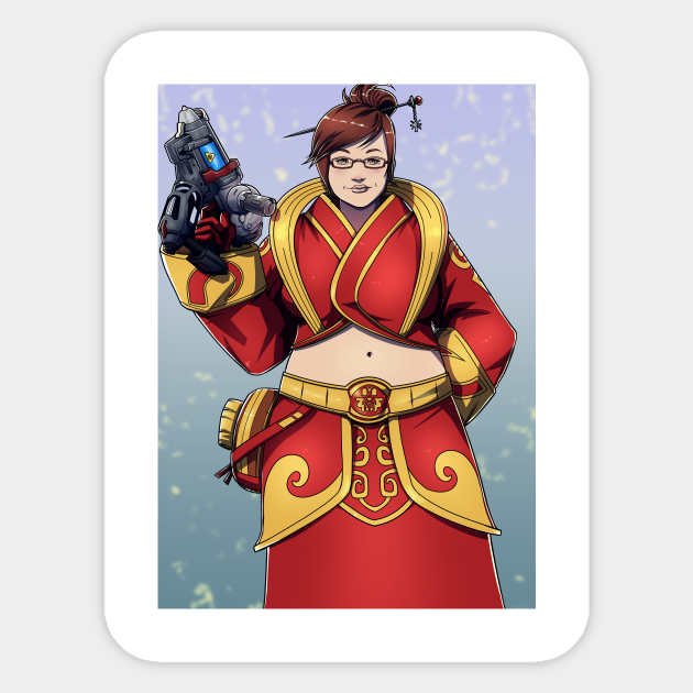 Mei - Overwatch - Sticker | TeePublic
